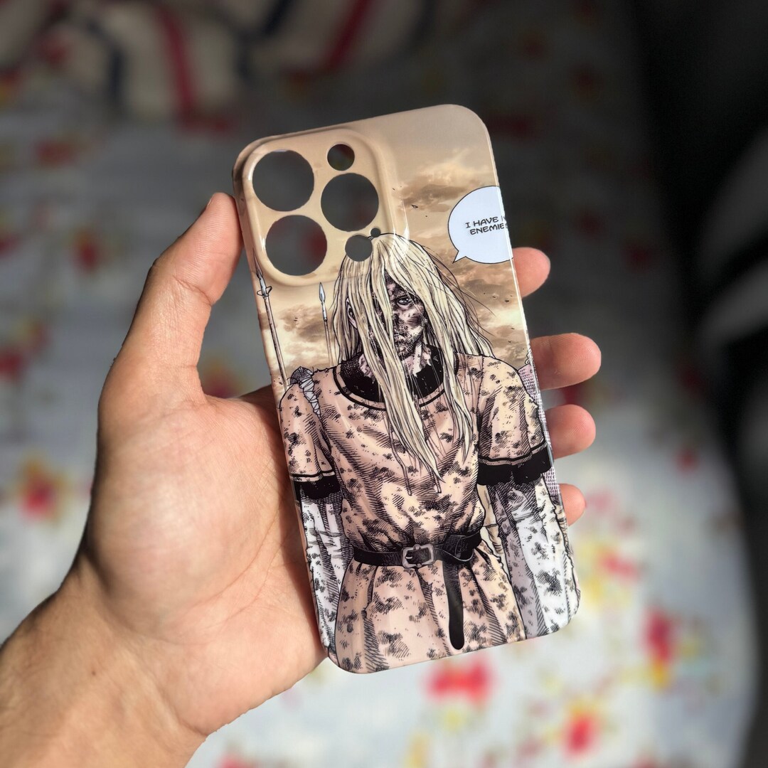 Vinland Anime Manga iPhone Case for iPhone 15 14 13 12 11 Pro Max XS XR ...
