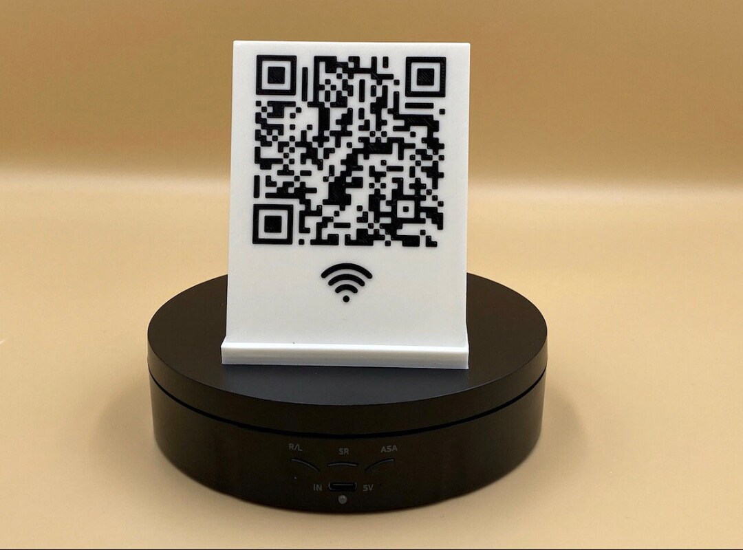 Airbnb Wifi Sign, QR Code Sign, Wifi Password for Home, Wifi Gift ...