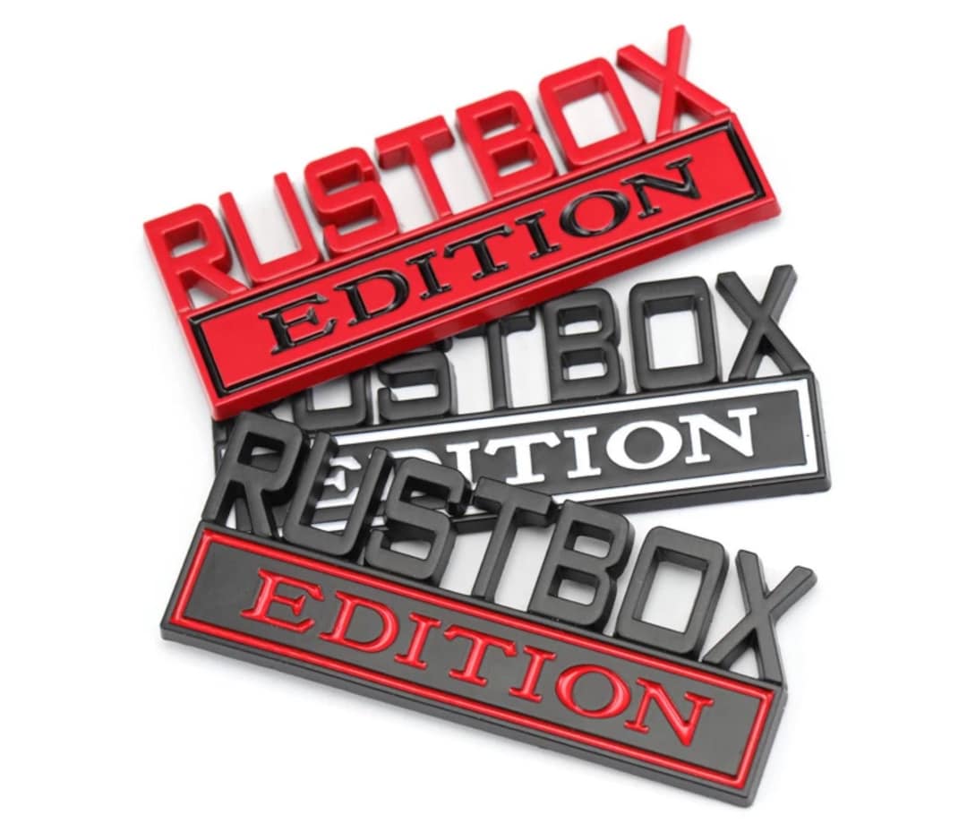RUSTBOX Car Sticker Emblem Decal Brands - Etsy