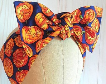 Jack O Lantern Headband - Etsy