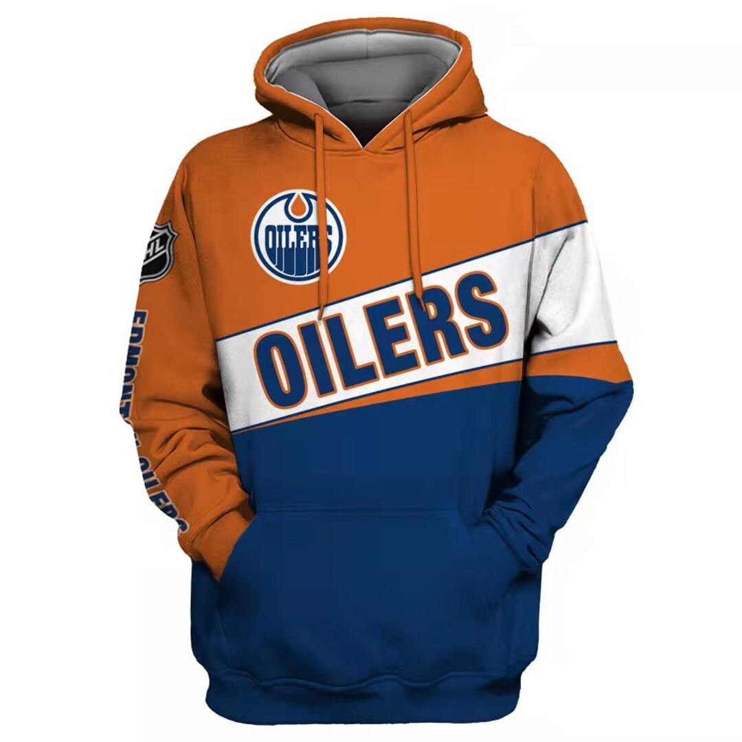 Oilers Top Hoodie Custom Hoodies Hooded Hoodie - Etsy