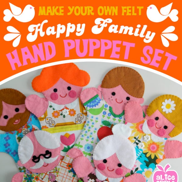 Hand Puppet Pattern - Etsy
