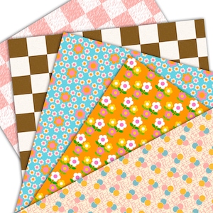 Vintage Dollhouse Kitchen Paper Toy PDF - Print and Make Your Own Retro ...