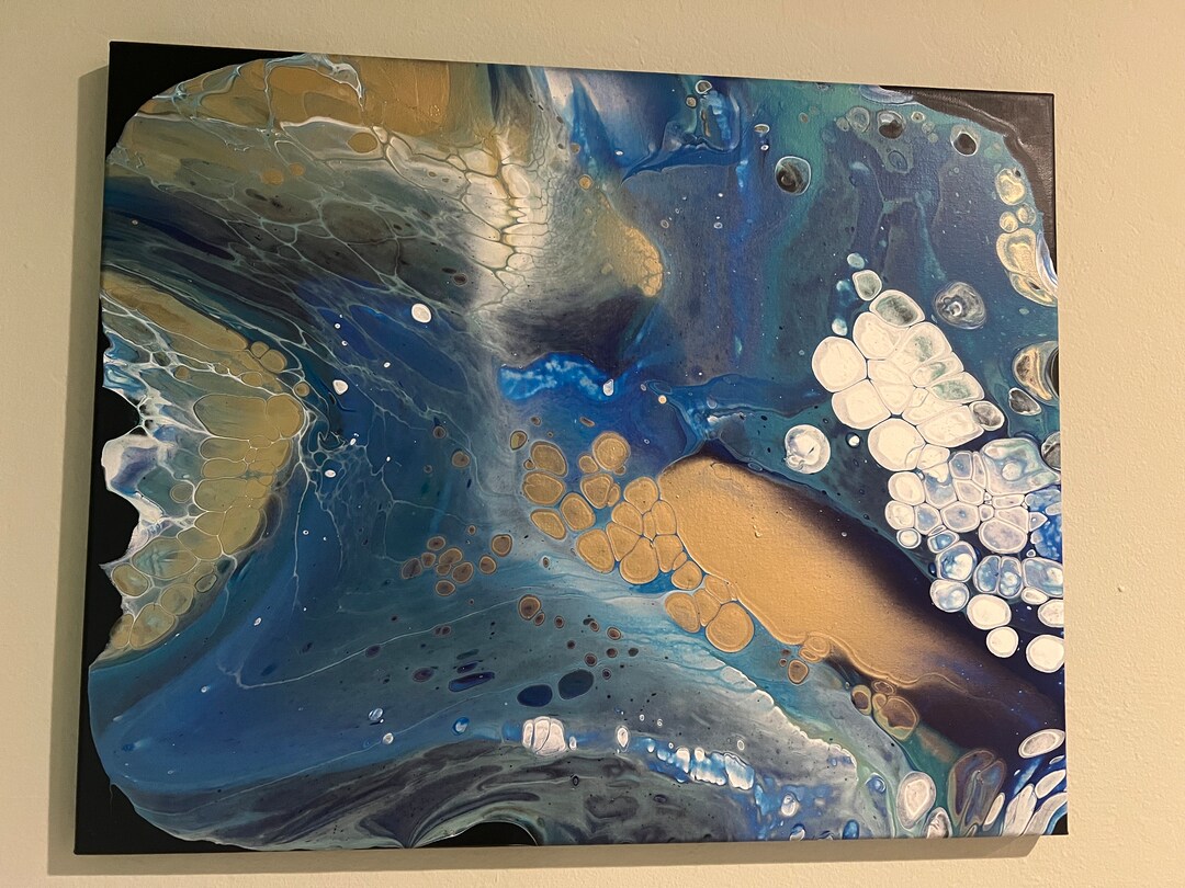 Abstract Flow Art Acrylic - Etsy