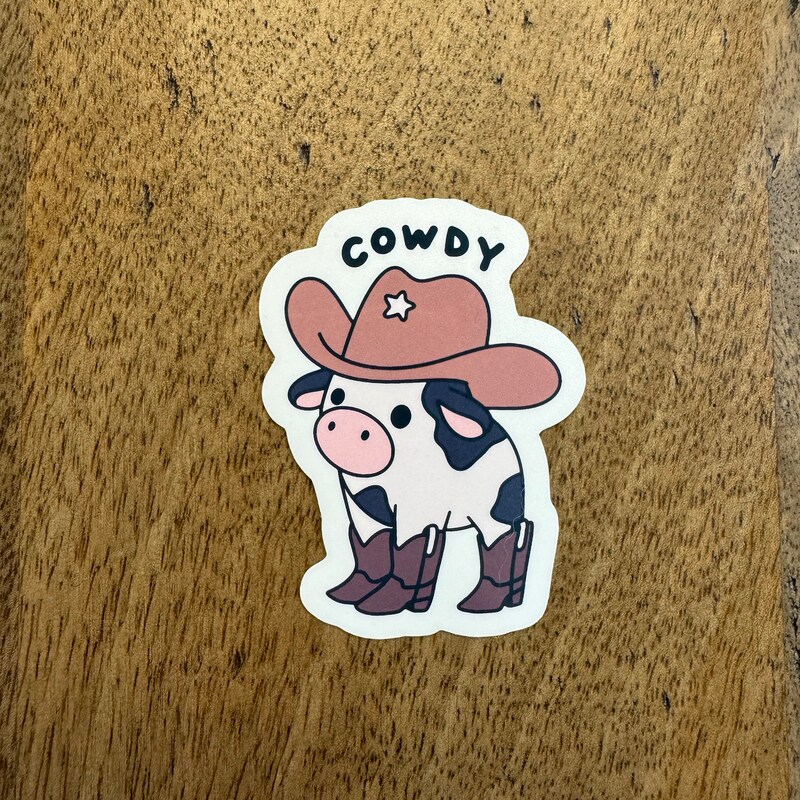 Cowboy Western Stickers - Etsy