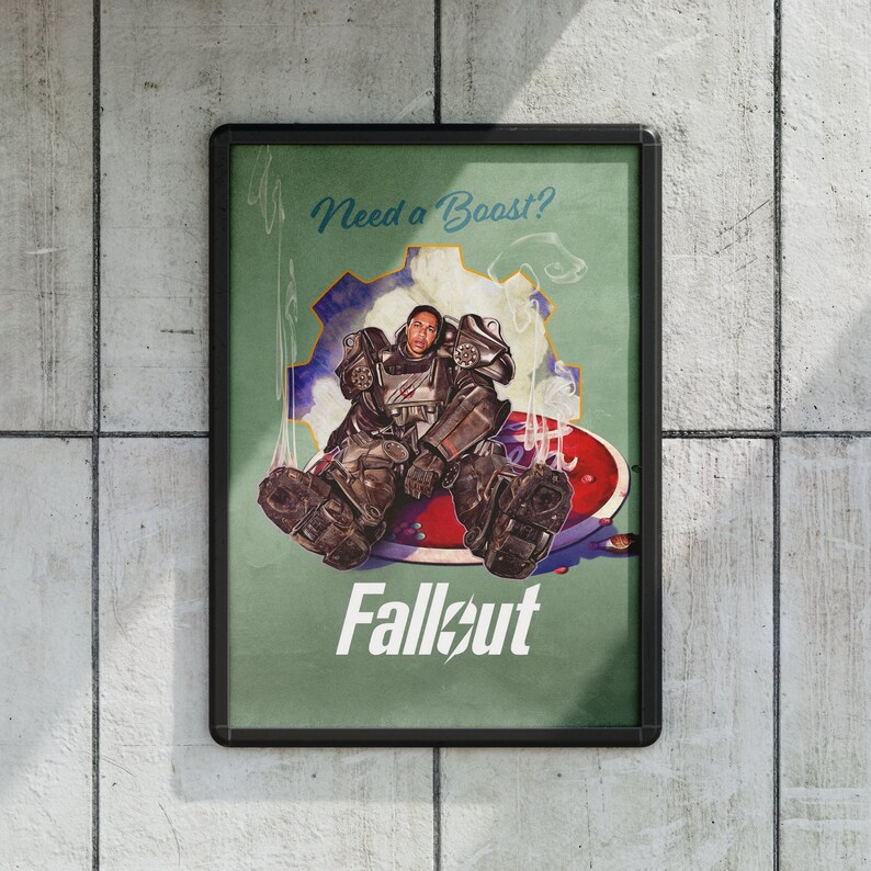 Fallout Poster: Lucy, Maximus, Cooper the Ghoul / Set of 3 Posters ...