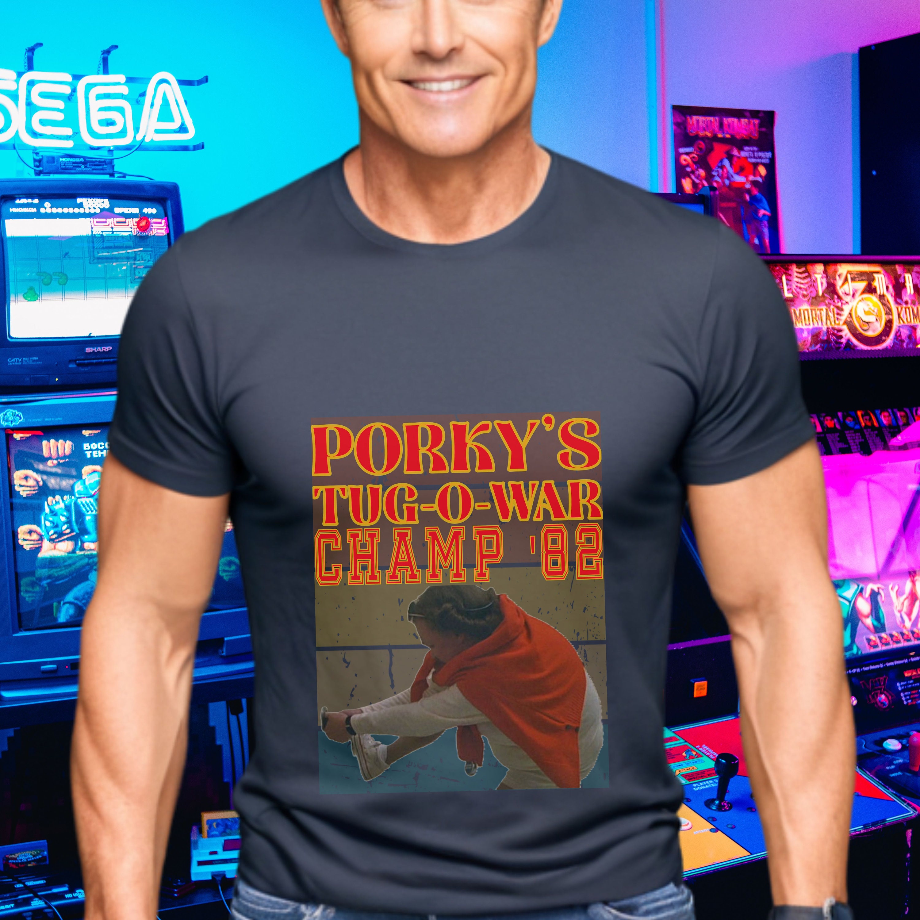 Porky's Flashback Shower Scene Shirt Coach Balbricker Strikes Again Tee ...
