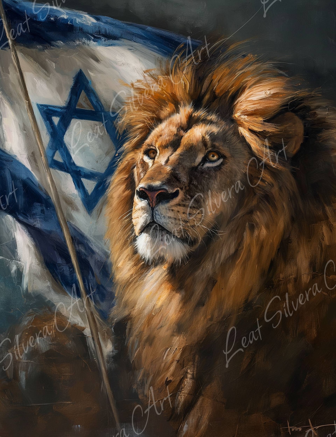 Lion of Israel - Etsy