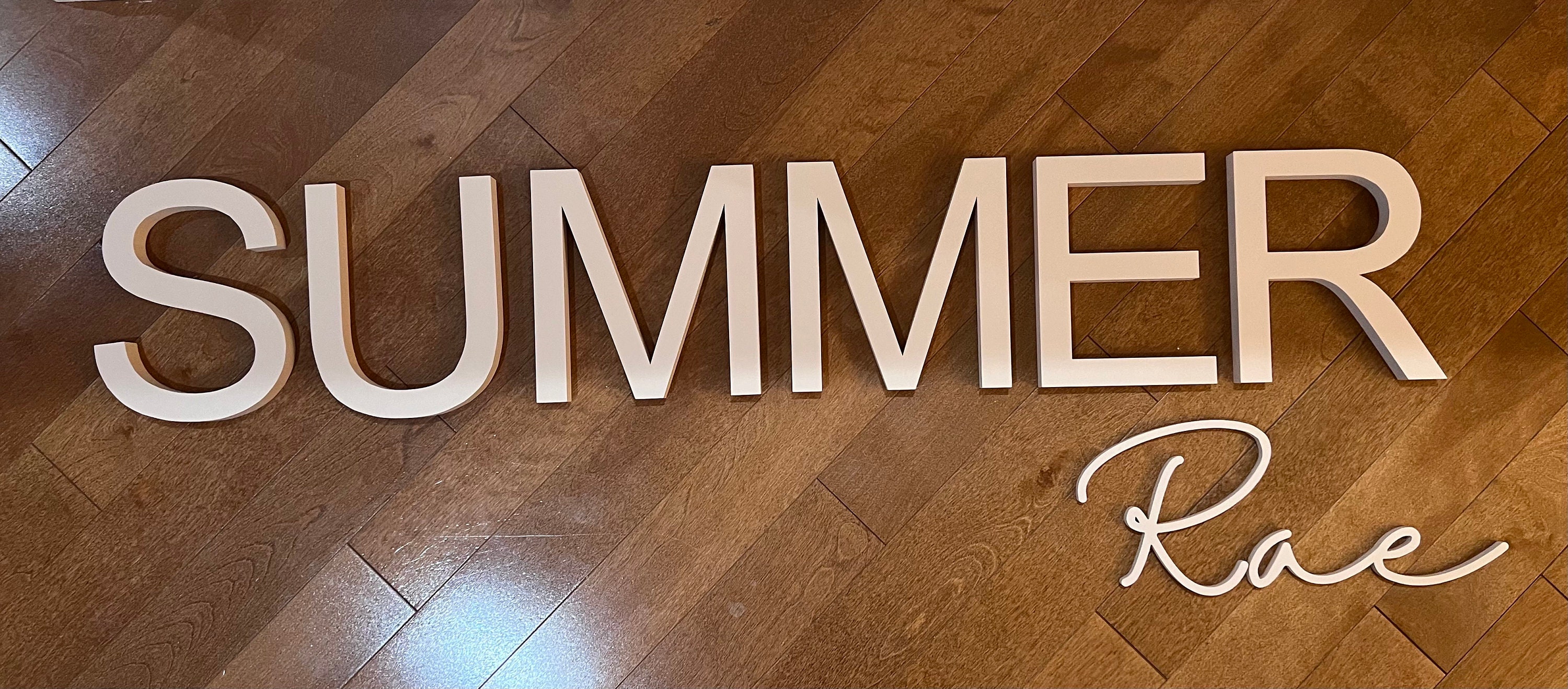 Custom 3D Printed Names for Nurseries, Kids Rooms, Bedrooms Etc - Etsy
