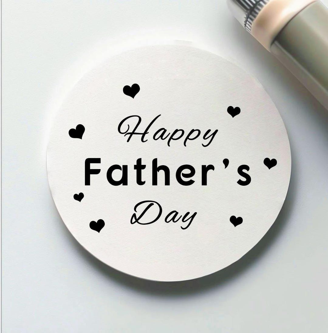 Advanced Custom Father's Day Relief Stamp Set Best Dad Wax Stamp ...