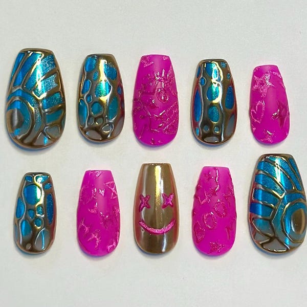 Arcane Jinx Nails - Etsy