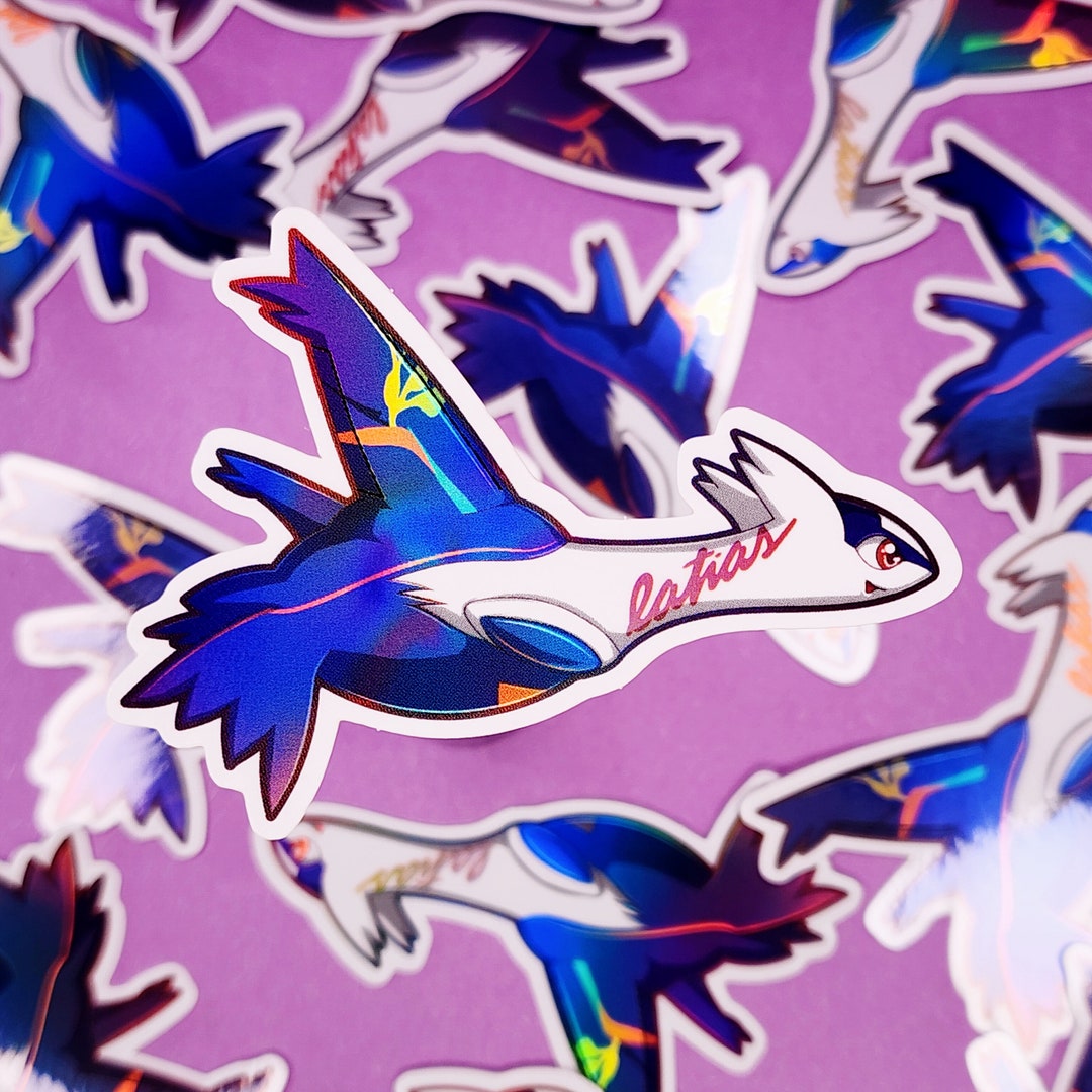 Latias Airlines Holographic Sticker Hawaii Decal Vinyl Inspired by ...