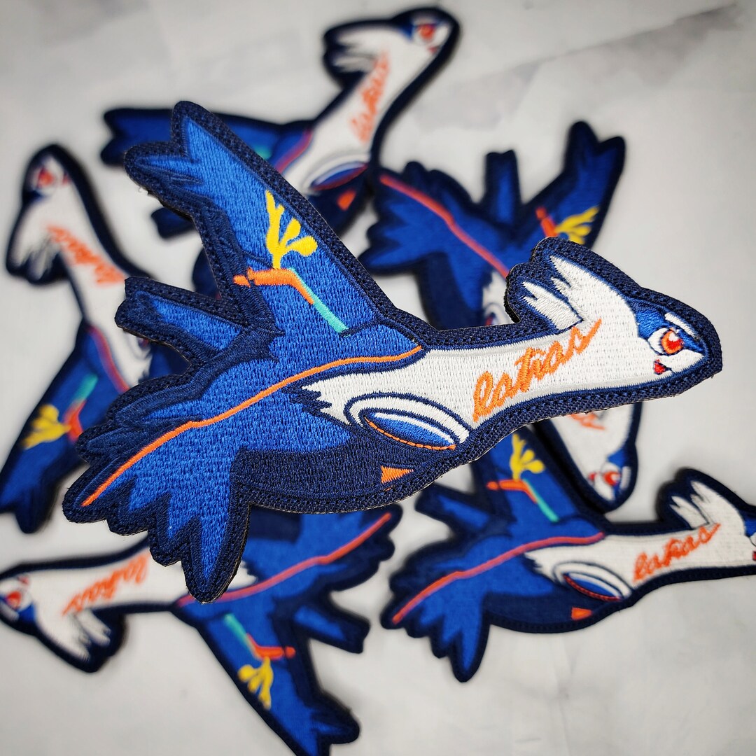 Velcro Personalized Pokémon Latias Airlines Fan Art Patch Perfect for ...