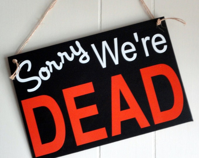 True Blood Inspired Hanging Door Sign - Etsy