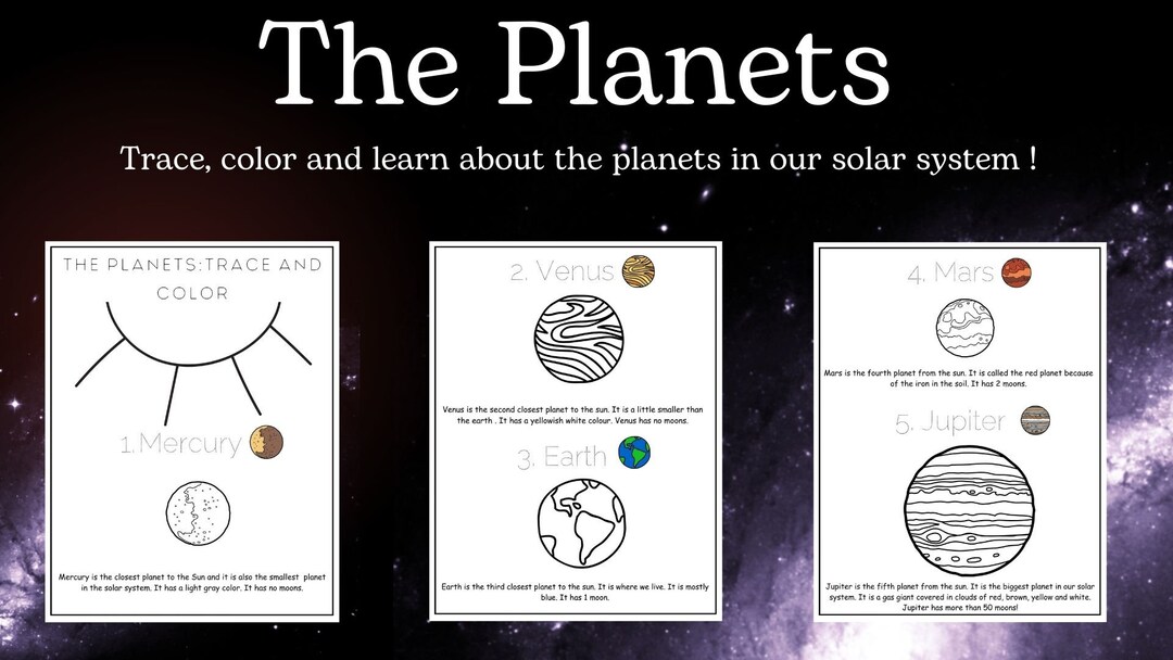 Solar System Worksheet [science Printable Activity] [educational ...