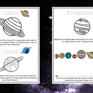 Solar System Worksheet [science Printable Activity] [educational ...