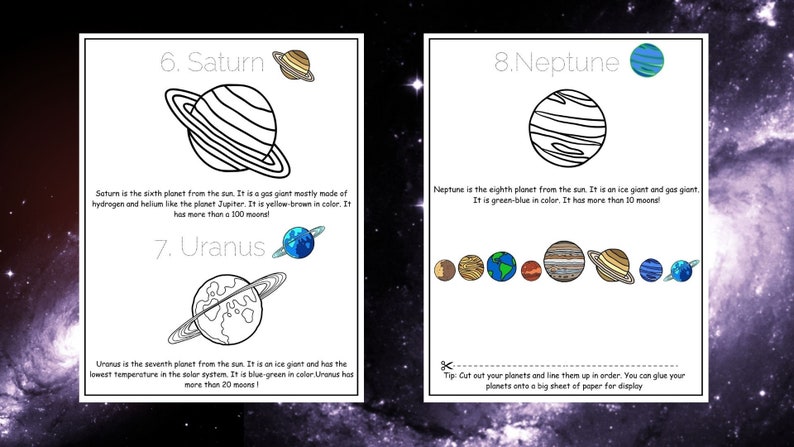 Solar System Worksheet [science Printable Activity] [educational ...