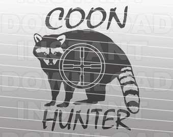 Coon hunting svg | Etsy