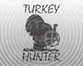 Turkey hunting svg | Etsy