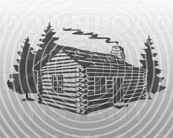 Cabin svg | Etsy