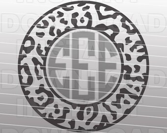 Cheetah print svg | Etsy