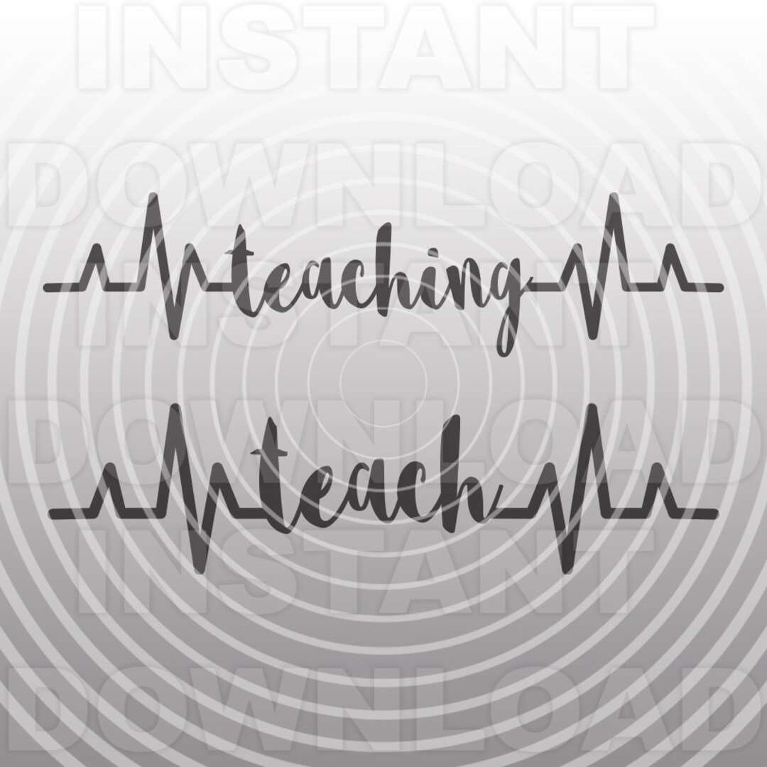 Teaching Pulse SVG File,teach SVG File,teacher SVG -vector Art ...