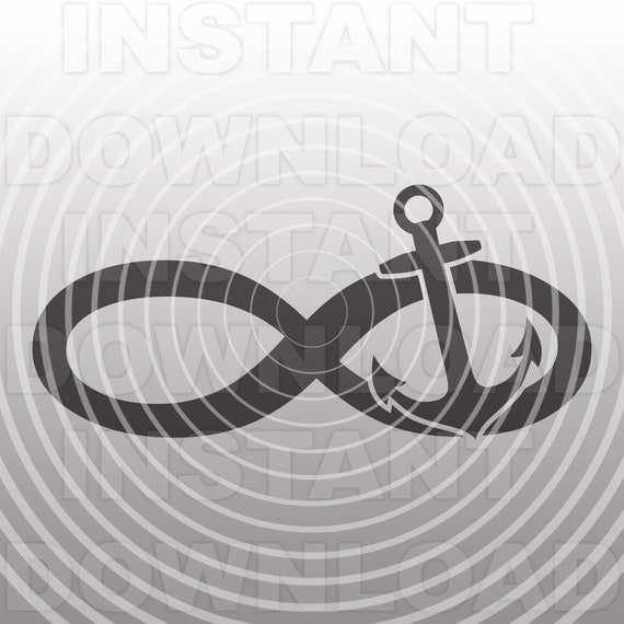 Anchor Infinity Sign Clip Art