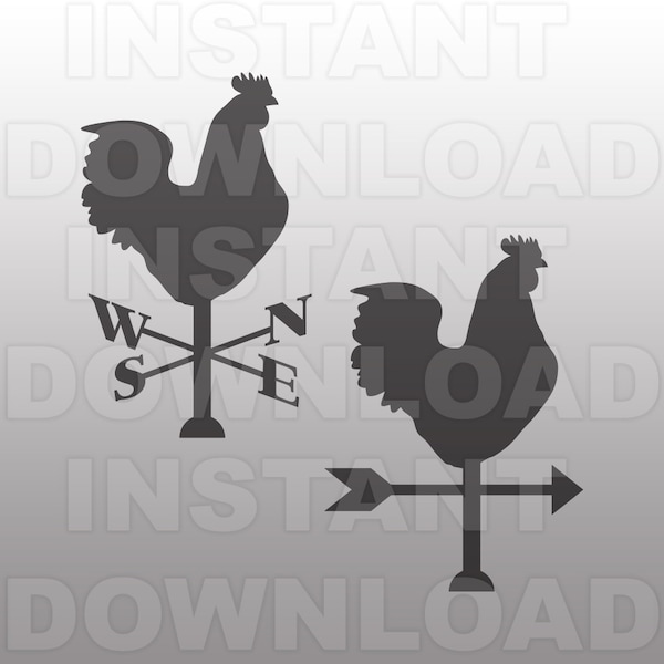 Rooster Svg - Etsy