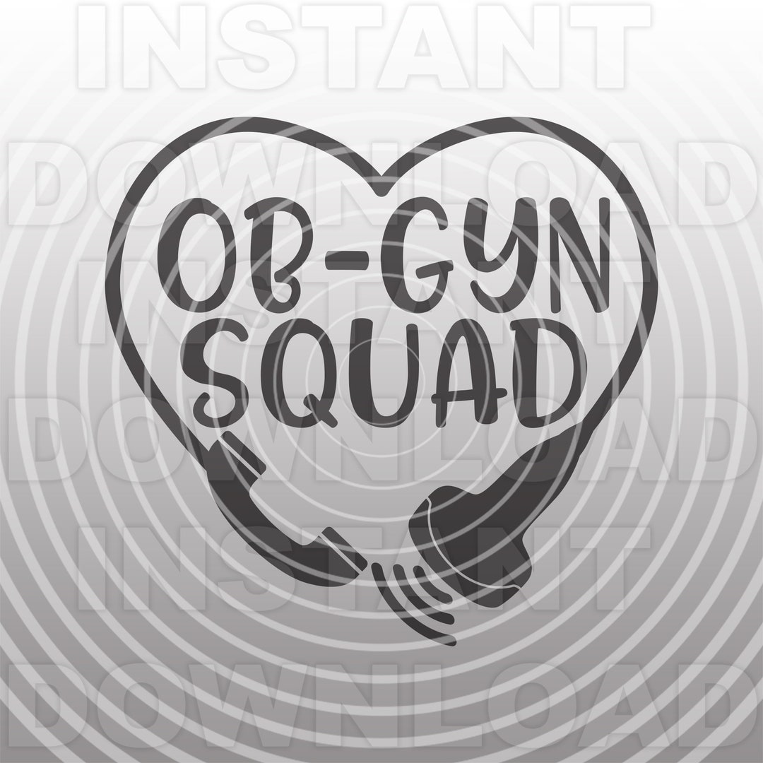 OB-GYN Squad Svg File,ultrasound Probe Svg,medical Scheduler CSR ...