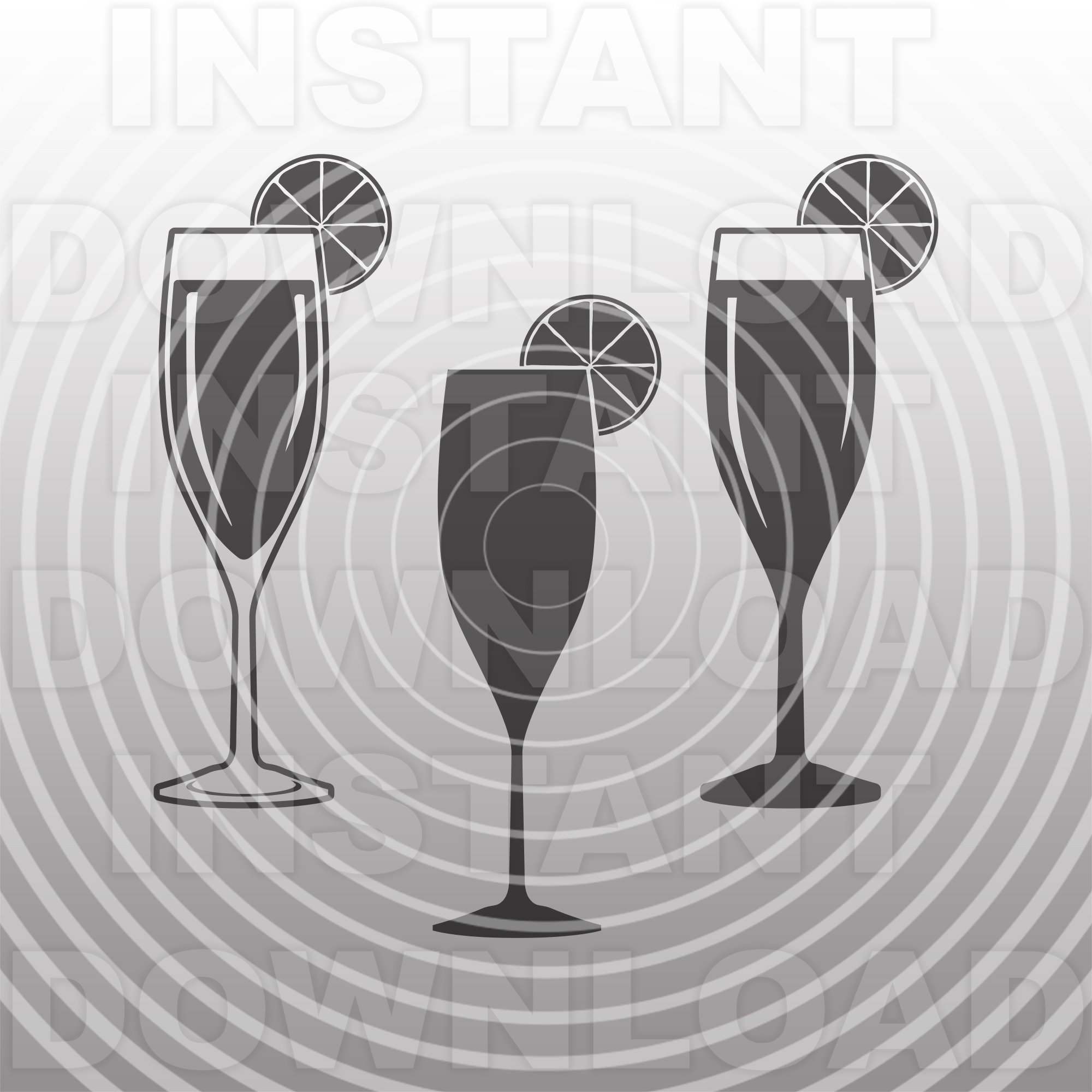 Mimosa Glass SVG File,cocktails Svg,mimosa Flute SVG -personal ...