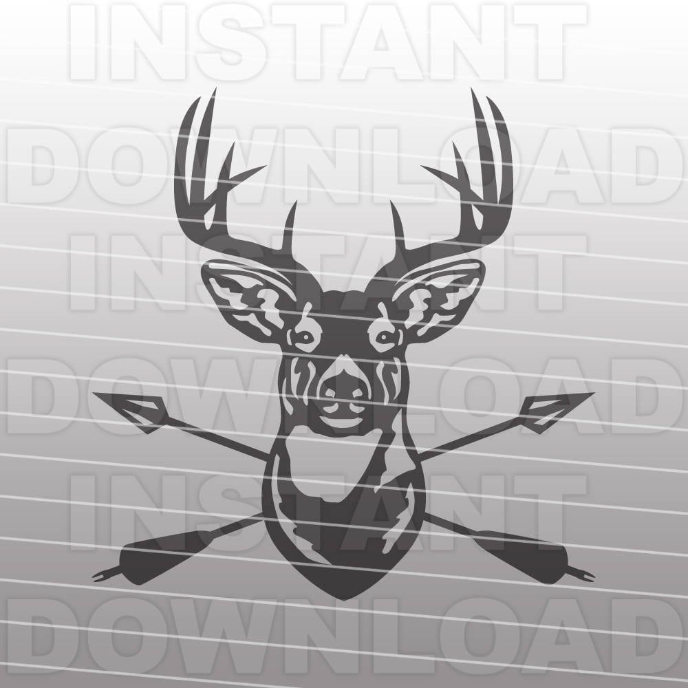 Bowhunter Silhouette Clip Art