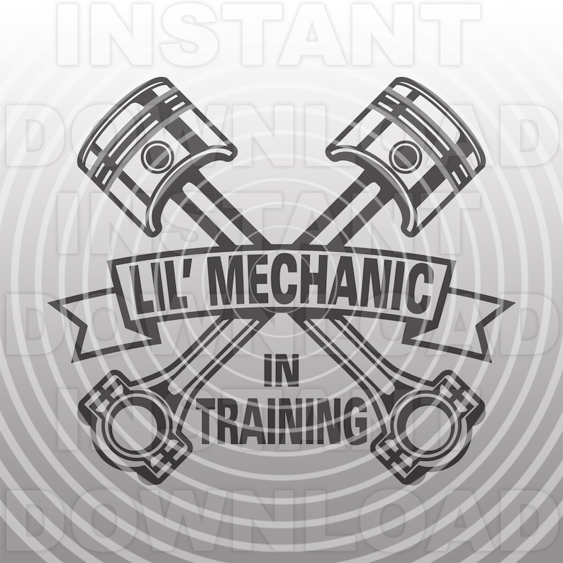 Cute Daddy's Lil Mechanic in Training SVG File,svg for Little Boy ...