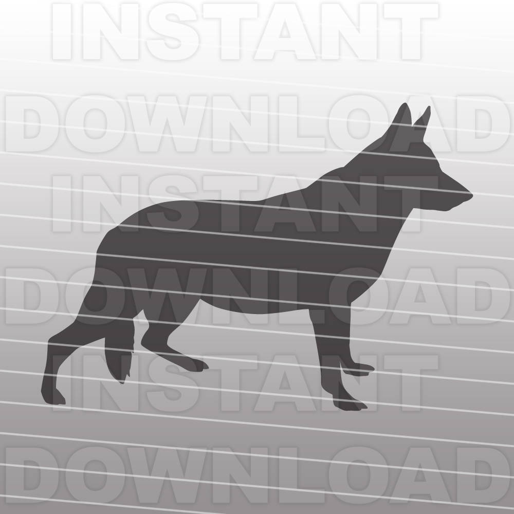 German Shepard SVG Filepet Dog Svgdog SVG File-cutting - Etsy