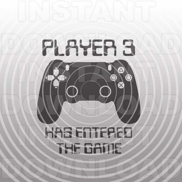 Player 3 Has Entered - Etsy