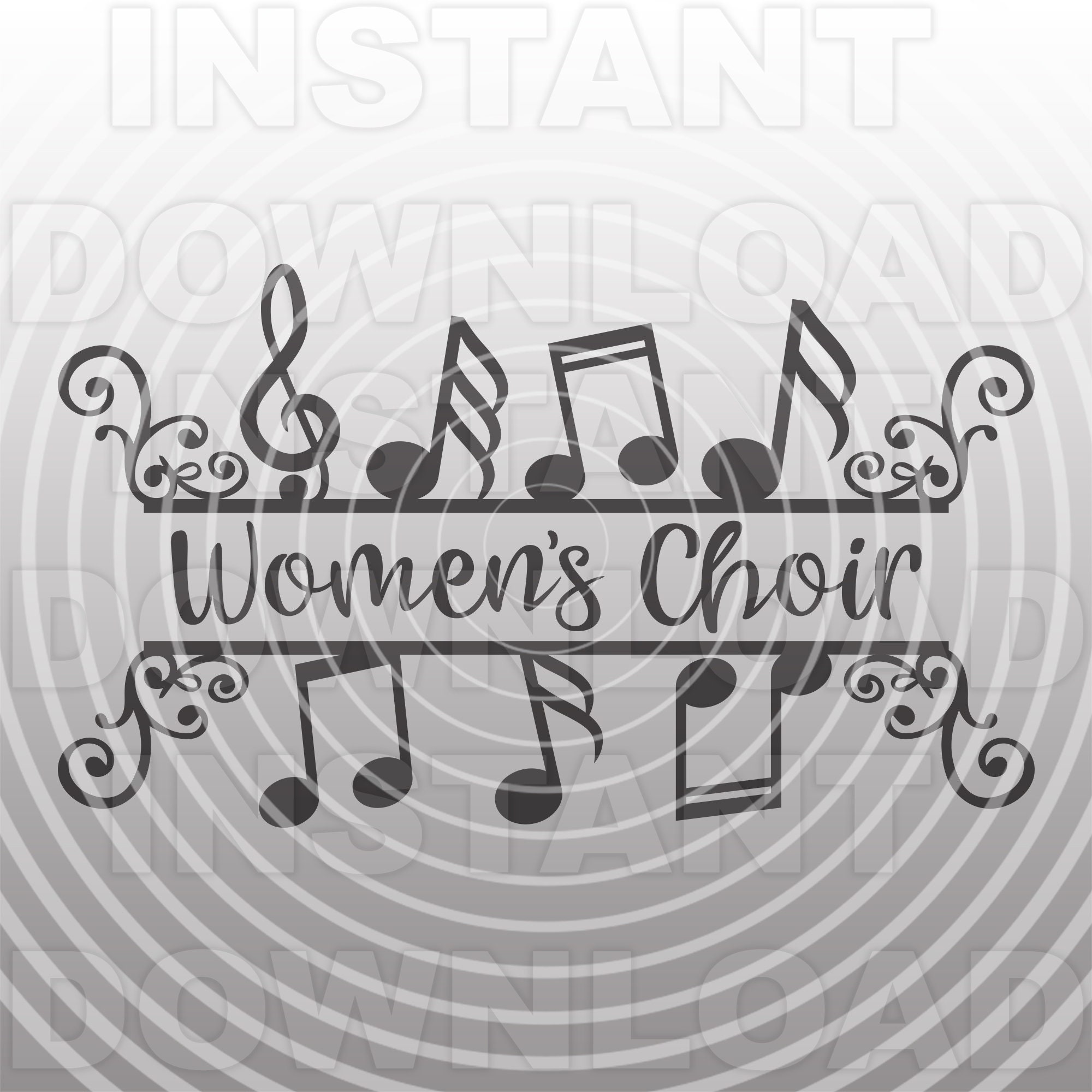 Women Choir Clipart