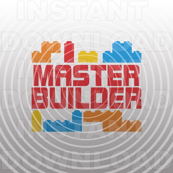 Master Builder Svg - Etsy