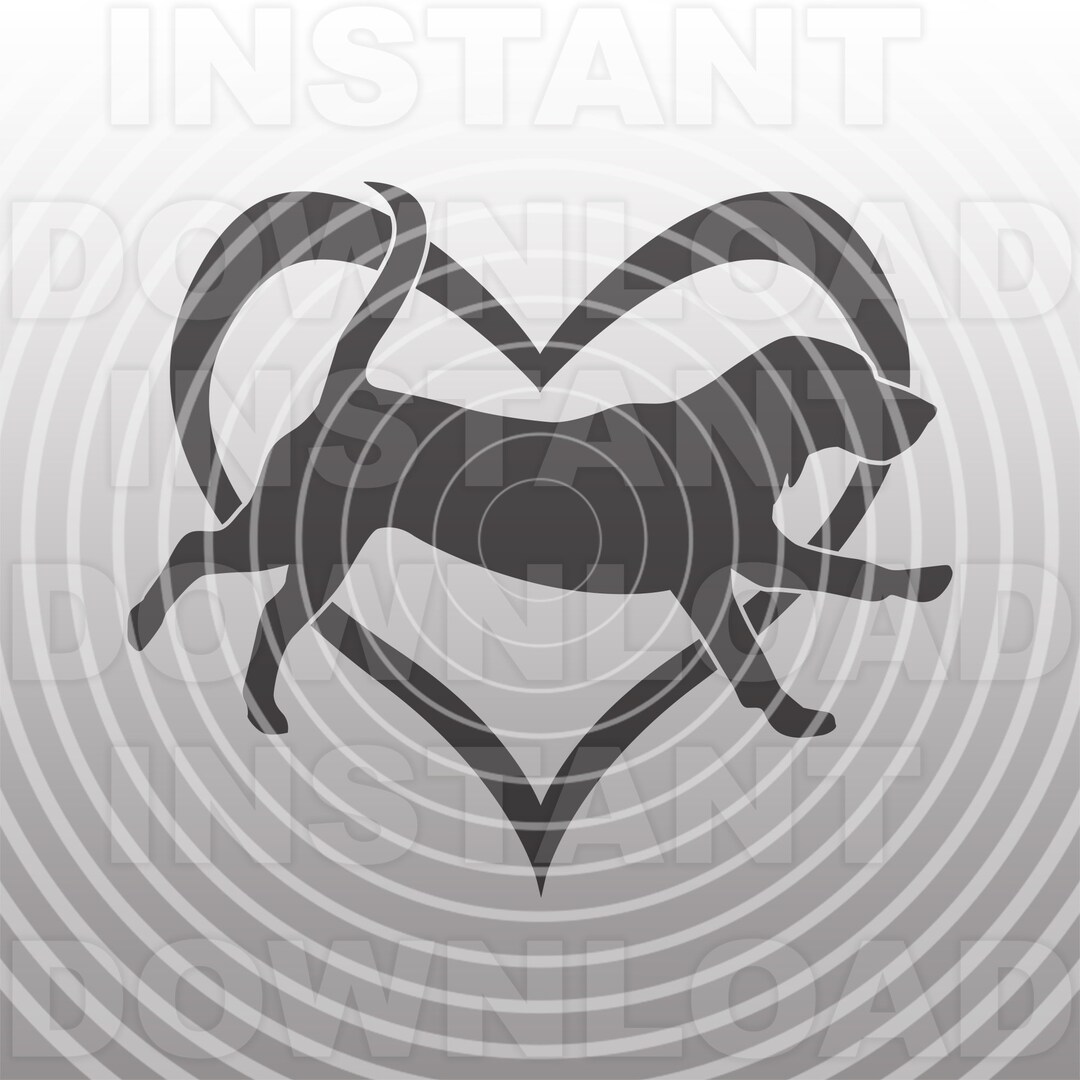 Treeing Walker Coonhound With Heart SVG File,hunting Dog SVG ...