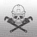 Union Pipefitter Skull SVG File - Plumber SVG File - Steamfitter SVG ...