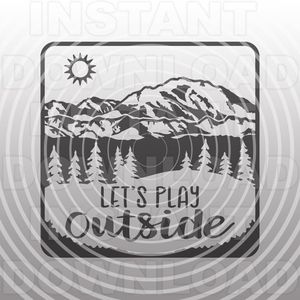 Play Outside Svg - Etsy