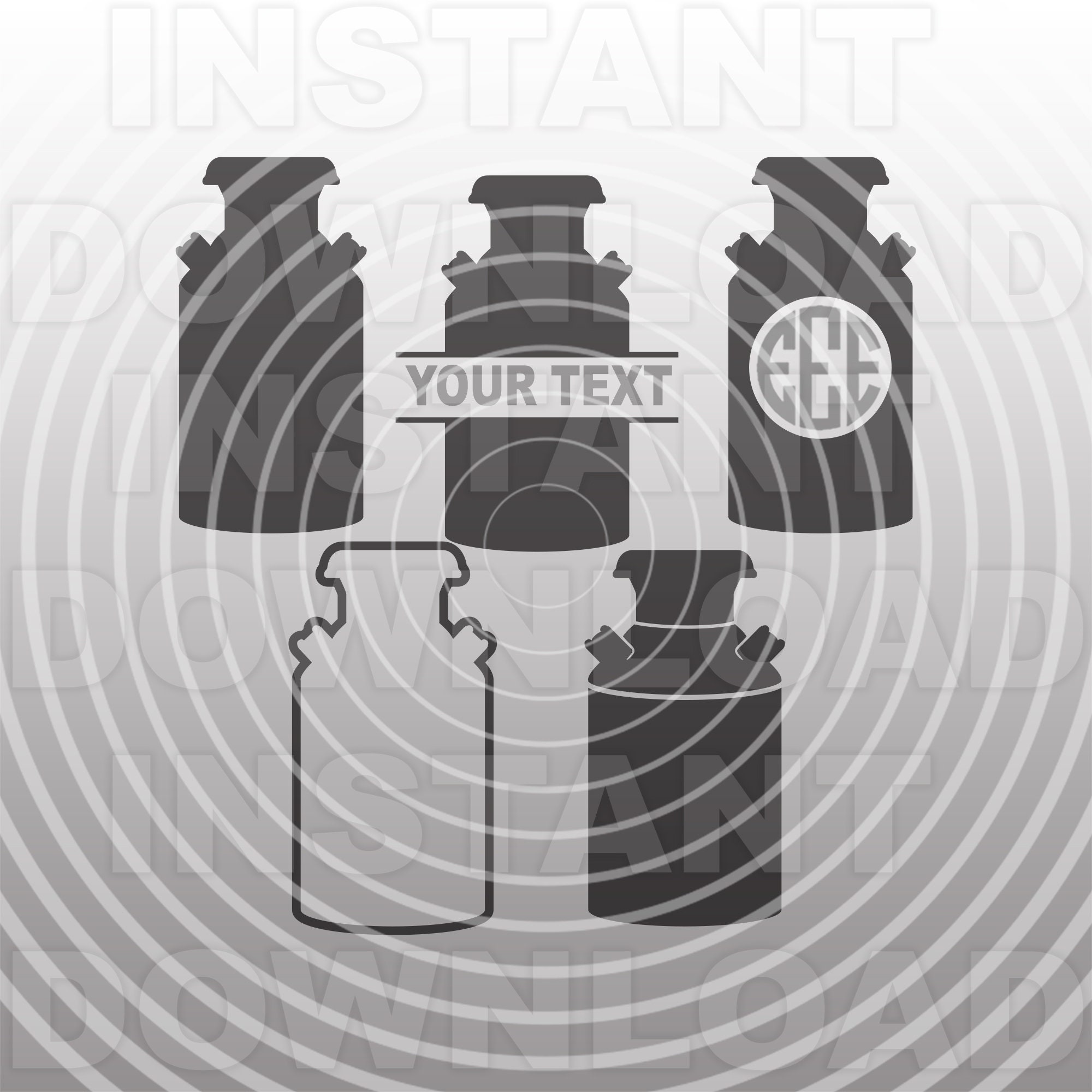 Antique Milk Can SVG Filemilk Container Svgdairy Farming SVG - Etsy Canada