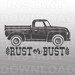 Rust or Bust SVG File,junkin Vintage Svg,garage Sale Svg personal ...