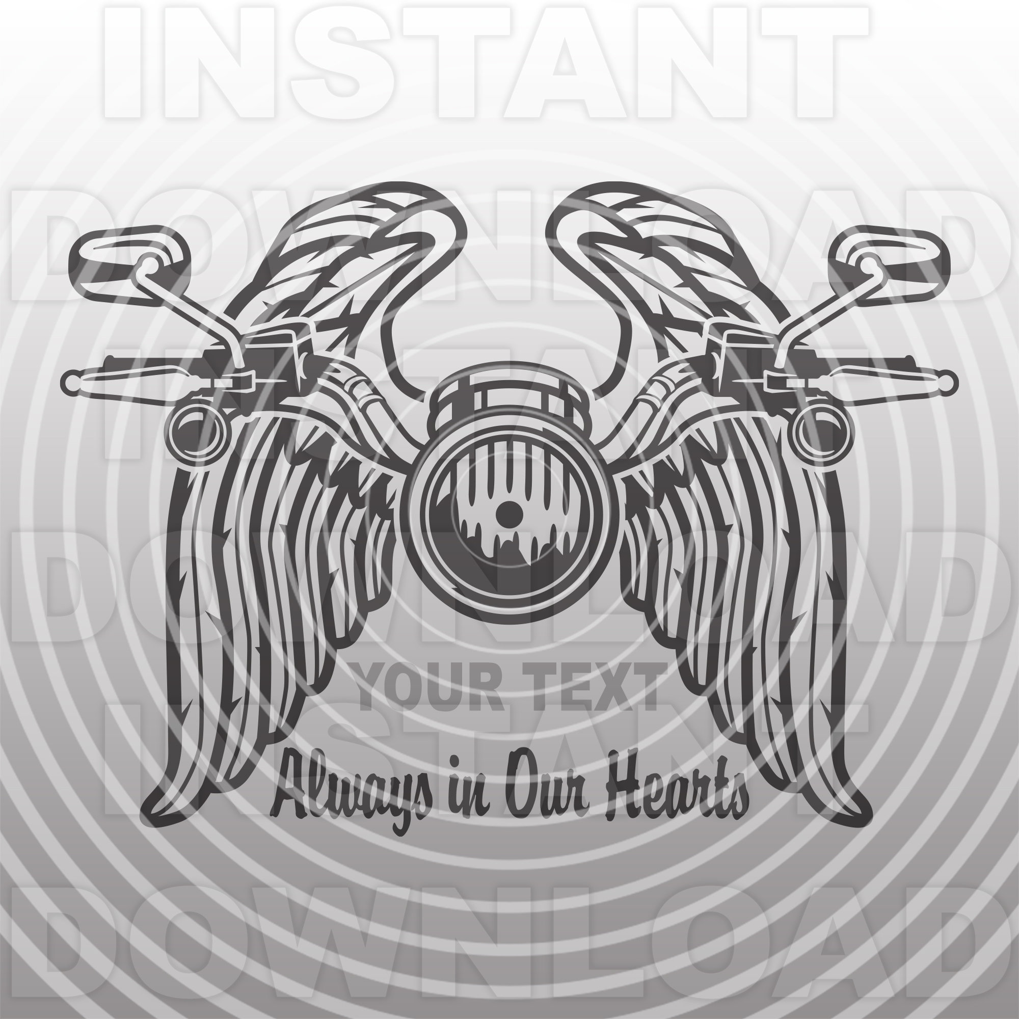 Motor Officer Wings Tattoo