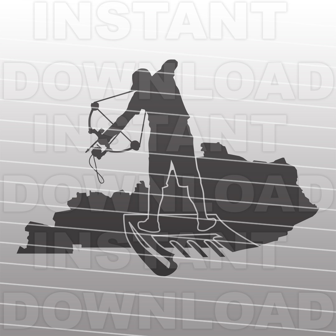 Kentucky Bowfishing SVG File,bow Fishing Svg,bow Fisherman Svg -vector ...