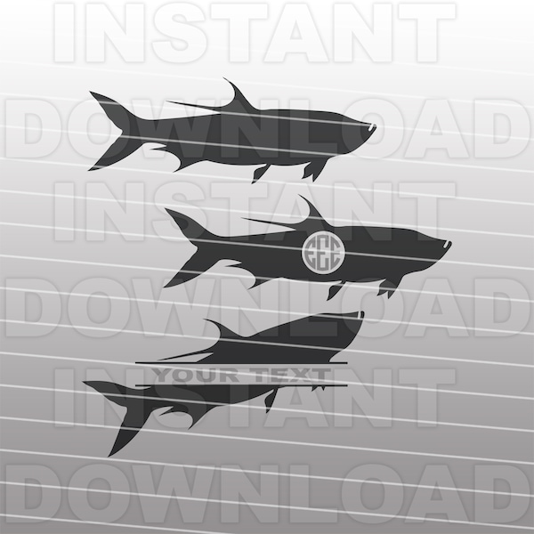 Tarpon Fish Clipart - Etsy