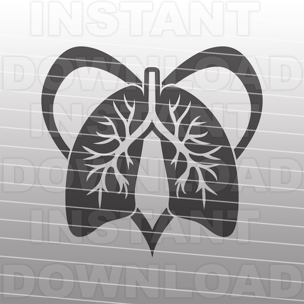 Lung Svg - Etsy
