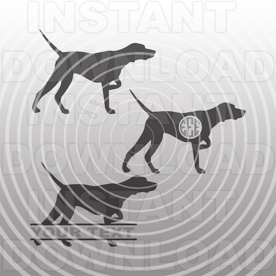 English Pointer Hunting Dog SVG Filepointer SVG vector | Etsy