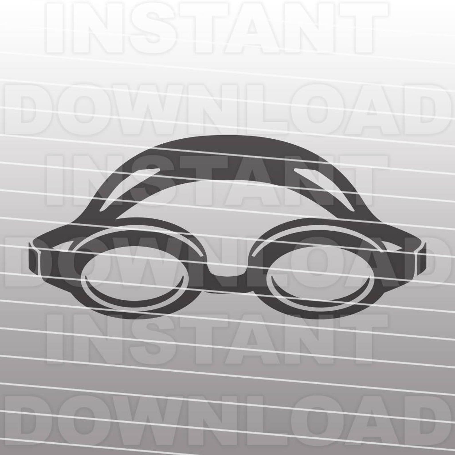 Swimming Goggles SVG Fileswim Goggles Svgpool SVG - Etsy
