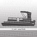 Pontoon Boat DXF File - Pontoon Boat PNG File - Commercial & Personal ...