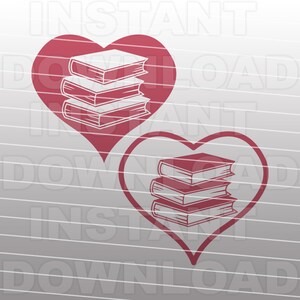 Books SVG File,reading Svg,book Lover Svg -vector Art for Commercial ...