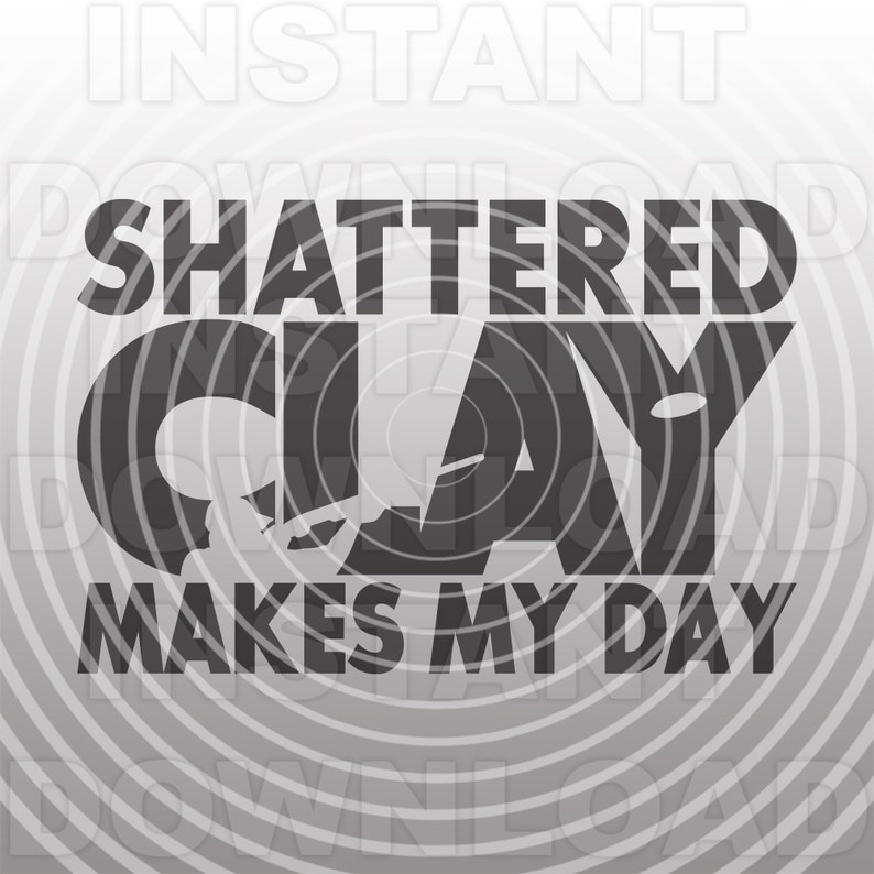 Trapshooting SVG Fileskeet Shooting Svgclay Target Quote SVG - Etsy